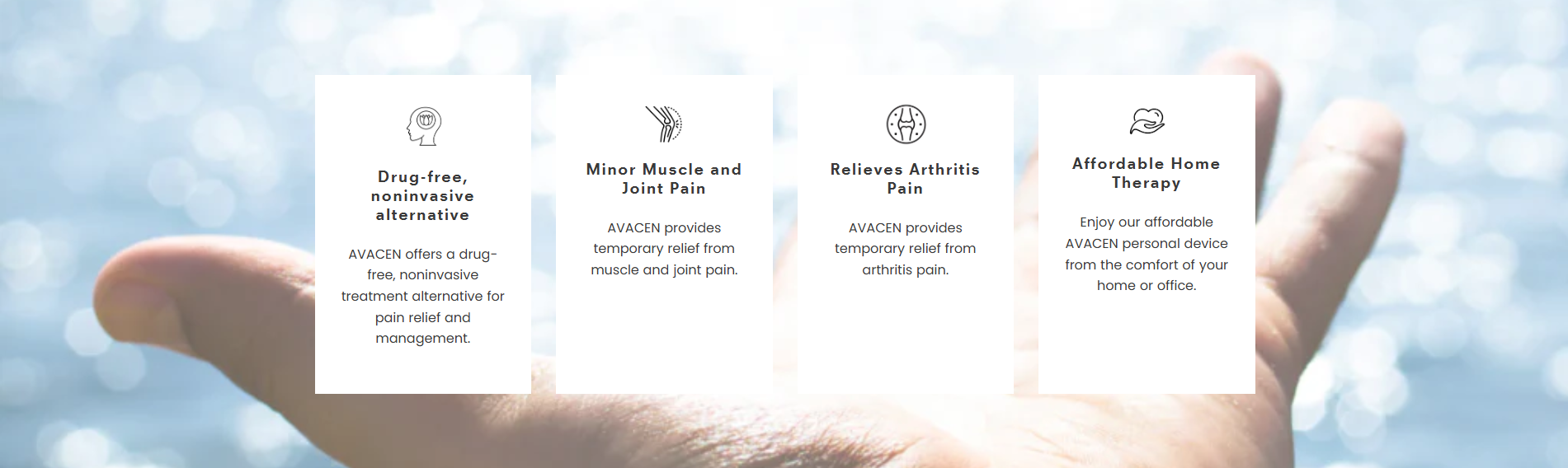 Whole Body Pain Relief& Improved CirculationAVACEN